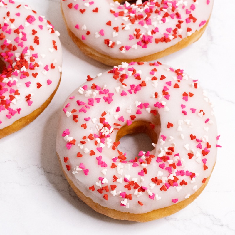Sweetheart Ring Donut - Coupland's Bakeries