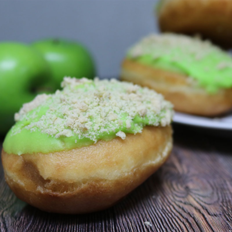 Spiced Apple Crumble Filled Donut - Coupland's Bakeries