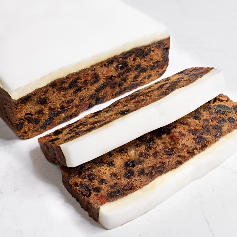 Iced Dark Fruit Cake 1.8kg - Coupland's Bakeries