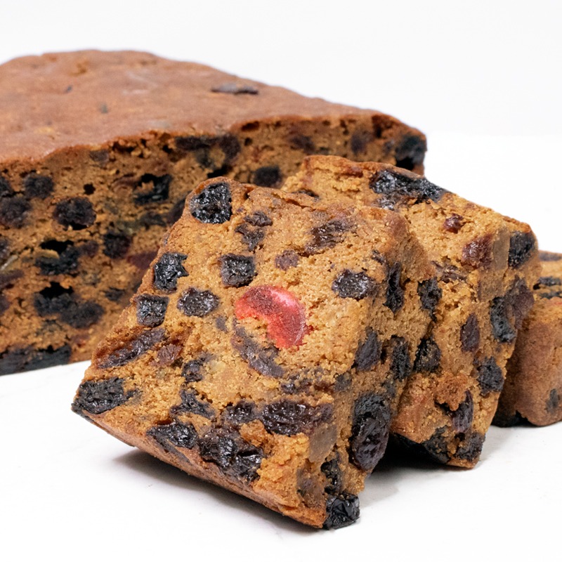 Uniced Dark Fruit Cake 800g - Coupland's Bakeries