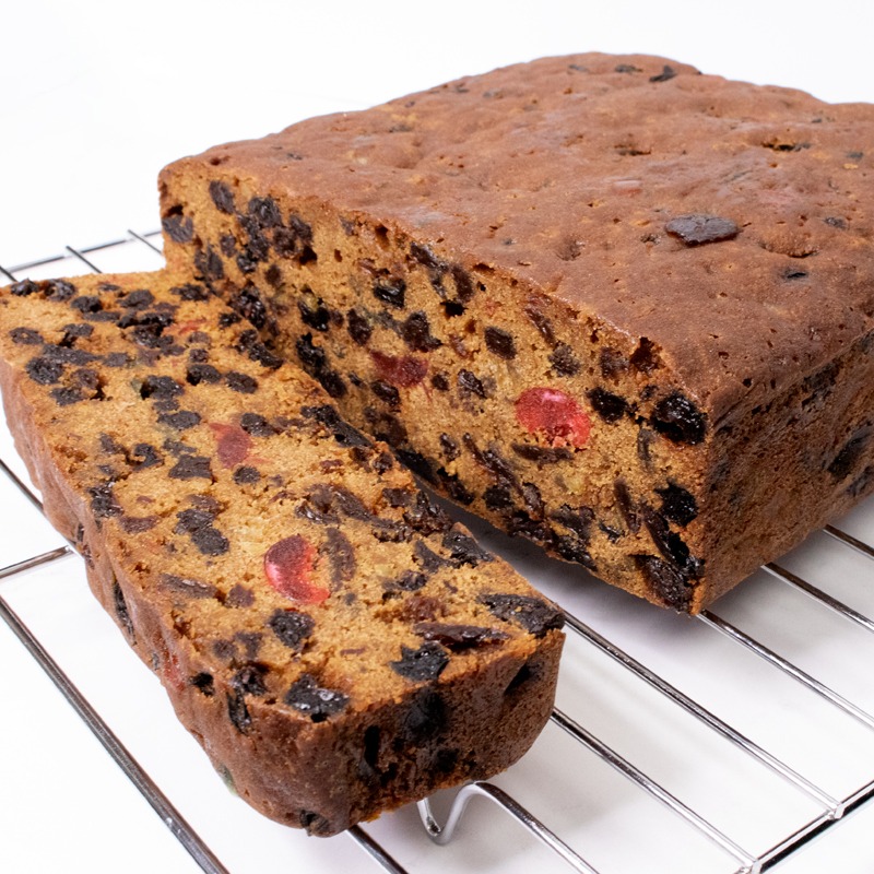 Uniced Dark Fruit Cake 1.4kg - Coupland's Bakeries