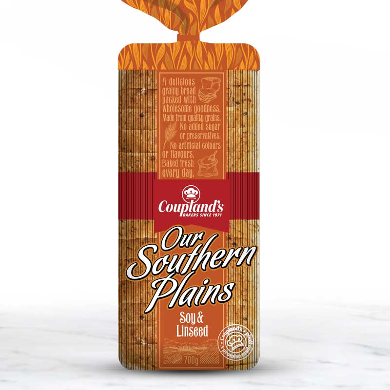 Our Southern Plains Soy & Linseed - Coupland's Bakeries