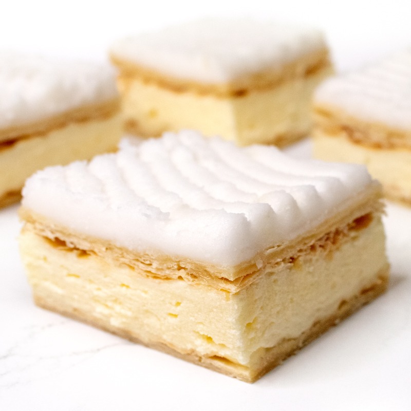 Napoleon Squares 4pk - Coupland's Bakeries