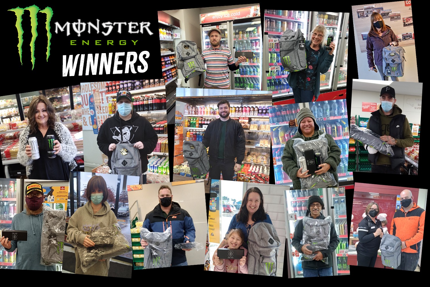 Monster Unlock The Gear WINNERS - Coupland's Bakeries