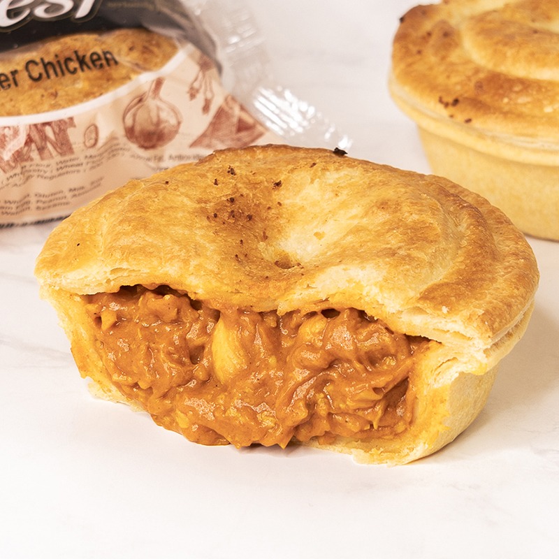 Our Finest Butter Chicken Pie - Coupland's Bakeries